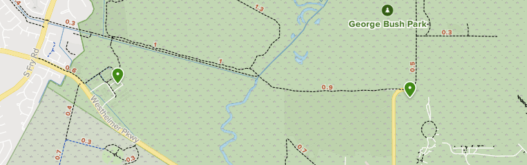 Best trails in George Bush Park, Texas | AllTrails