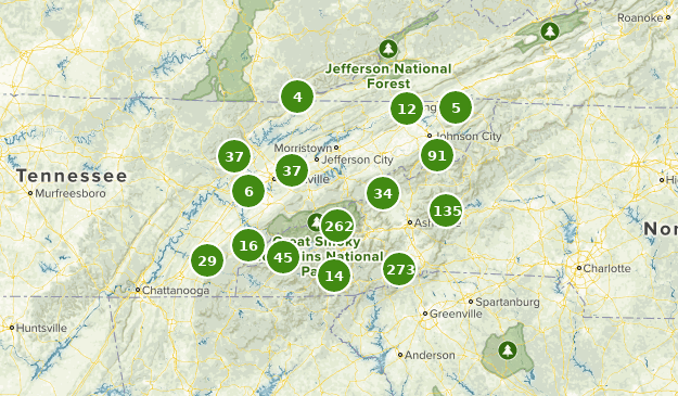 Best Trails in Cherokee National Forest - Tennessee | AllTrails