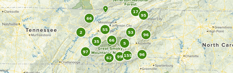 Best Trails in Cherokee National Forest - Tennessee | AllTrails