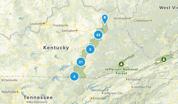 Best Trails in Daniel Boone National Forest - Kentucky | AllTrails