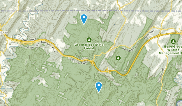 Best Trails in Green Ridge State Forest - Maryland | AllTrails
