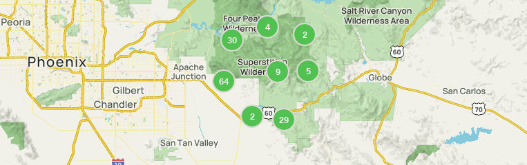 Best 10 Hikes and Trails in Superstition Wilderness | AllTrails