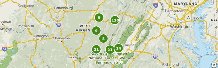 Best Trails in Monongahela National Forest - West Virginia | AllTrails
