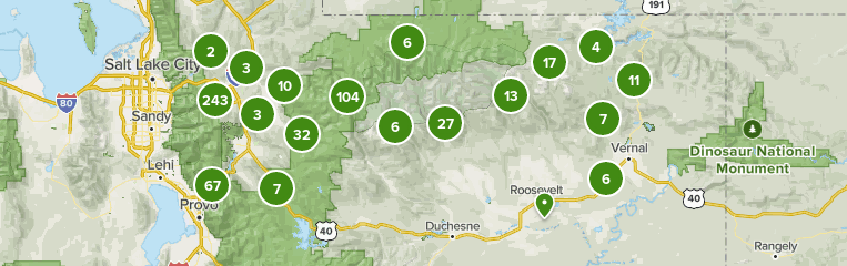 Best 10 Trails in Ashley National Forest | AllTrails