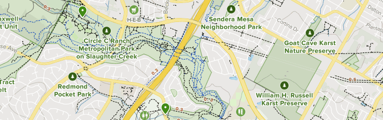 Best Hikes and Trails in Circle C Ranch Metro Park on Slaughter Creek ...