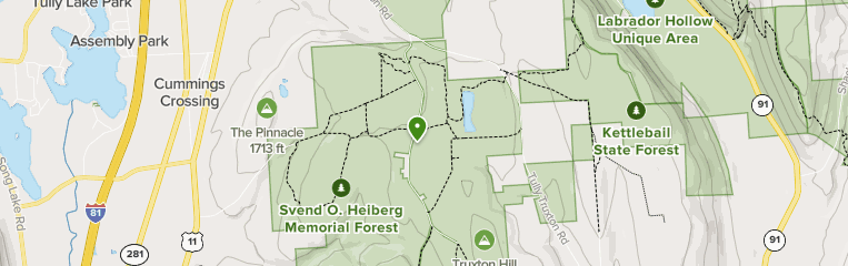 Bedste ruter i Heiberg Memorial Forest | AllTrails