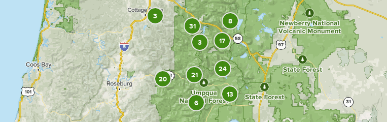 Umpqua National Forest: as 10 melhores trilhas | AllTrails