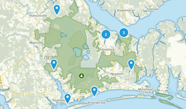 Best Trails in Croatan National Forest - North Carolina | AllTrails