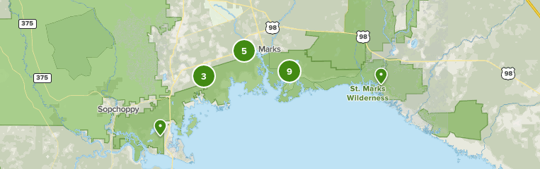 Best 10 Trails in St Marks National Wildlife Refuge | AllTrails