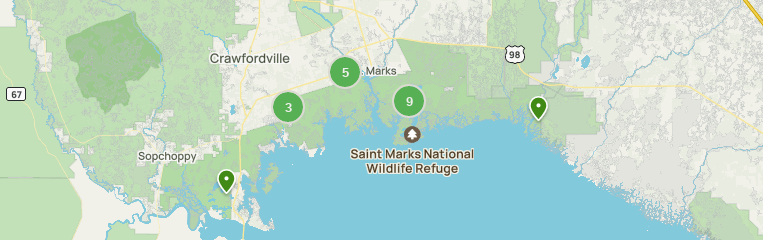 Best 10 Hikes and Trails in St Marks National Wildlife Refuge | AllTrails