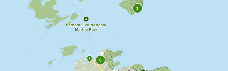 Best 10 Trails in Fathom Five National Marine Park | AllTrails