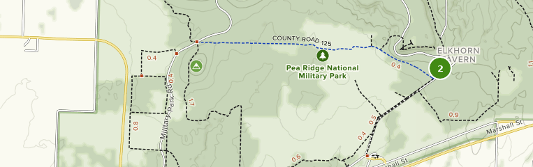 Best Trails in Pea Ridge National Military Park - Arkansas | AllTrails