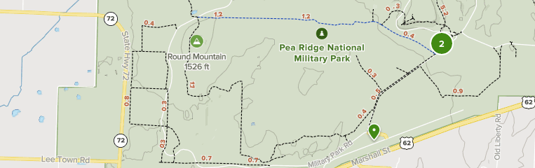 Best trails in Pea Ridge National Military Park, Arkansas | AllTrails