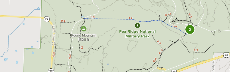 Best 10 Trails in Pea Ridge National Military Park | AllTrails