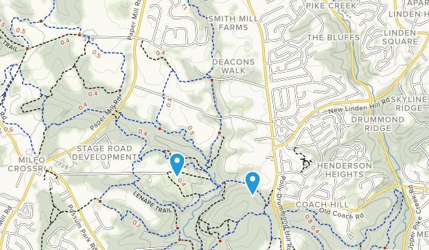 Best Trails in Middle Run Valley Park - Delaware | AllTrails