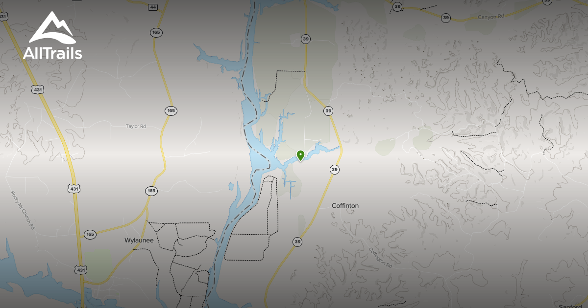 Best Fishing Trails in Rood Creek Landing Recreation Area: Map, Details ...