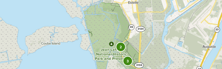 Best 10 Trails in Jean Lafitte National Historical Park and Preserve ...