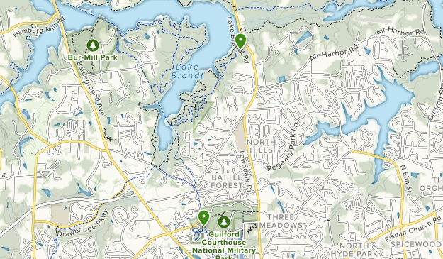 Best Trails in Guilford Courthouse National Military Park - North ...