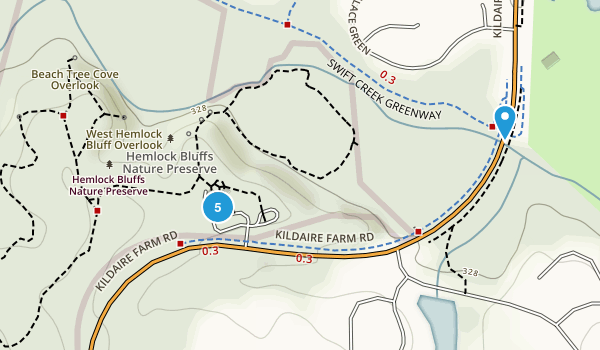 Best Trails in Hemlock Bluffs State Natural Area - North Carolina ...