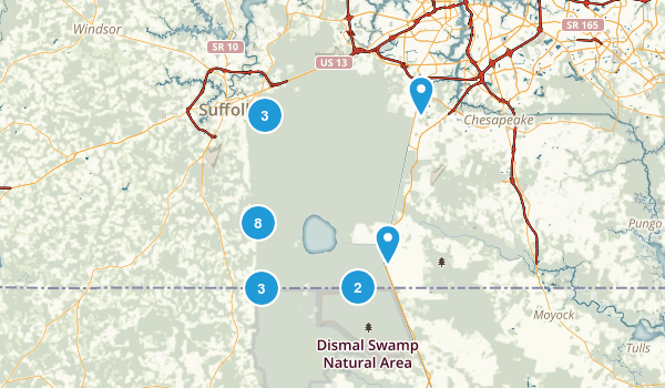 Best Trails in Great Dismal Swamp National Wildlife Refuge | AllTrails