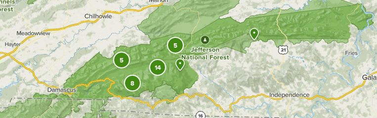 Mount Rogers National Recreation Area: as 10 melhores trilhas | AllTrails