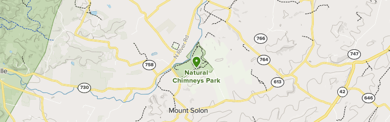 Best 10 Trails in Natural Chimneys Regional Park | AllTrails