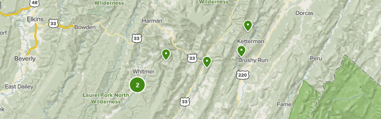 Best Trails in Spruce Knob-Seneca Rocks National Recreation Area - West ...