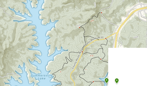 Best Trails in Summersville Lake State Wildlife Area - West Virginia ...