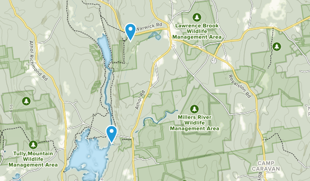 Best Trails in Millers River Wildlife Management Area - Massachusetts ...