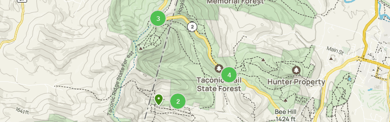 Beste wandelingen en routes in Taconic Trail State Park | AllTrails