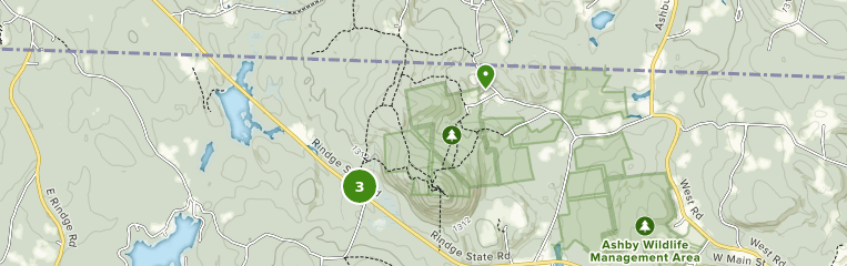 Best Trails in Watatic Mountain State Wildlife Area - Massachusetts ...