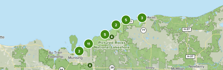 Best trails in Pictured Rocks National Lakeshore, Michigan | AllTrails