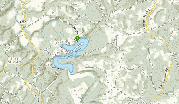 Best Trails in Crooked Creek Lake Recreation Area - Pennsylvania ...
