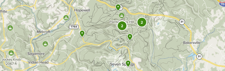 Best 10 Trails in Roaring Run Natural Area | AllTrails