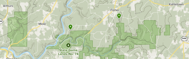 Best 10 Trails in State Game Lands Number 74 | AllTrails