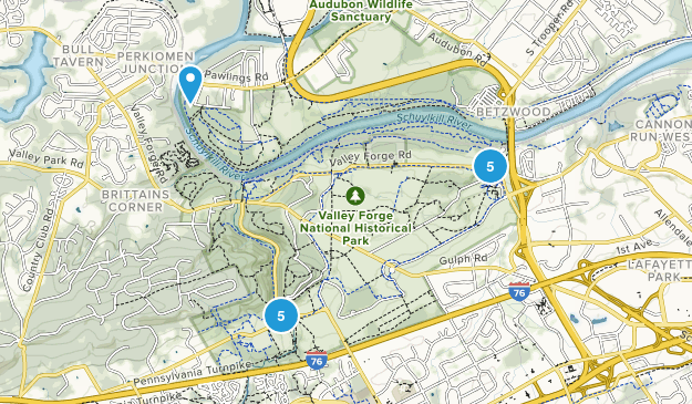 Best Trails in Valley Forge National Historical Park - Pennsylvania ...