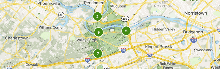 Best trails in Valley Forge National Historical Park, Pennsylvania ...