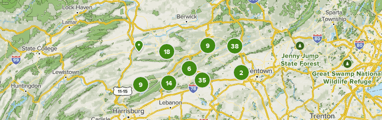 Best 10 Trails in Weiser State Forest: Map, Details | AllTrails