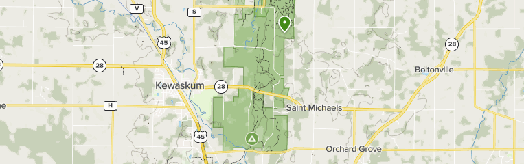 Best trails in Milwaukee River Floodplain Forest State Natural Area ...