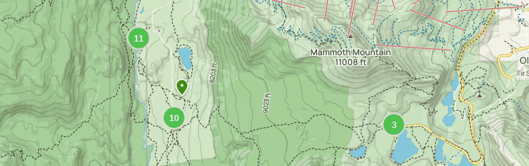 Devils Postpile Map