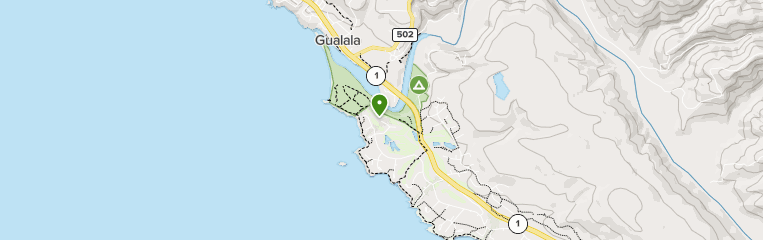 Bedste 10 ruter i Gualala Point Regional Park | AllTrails