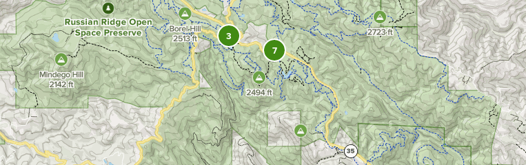 Best 10 Trails in Skyline Ridge Open Space Preserve | AllTrails