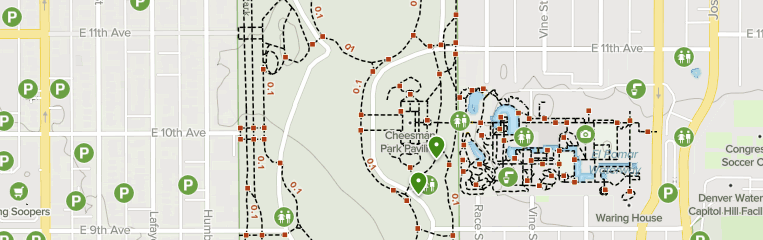 Best Trails in Cheesman Park - Colorado | AllTrails
