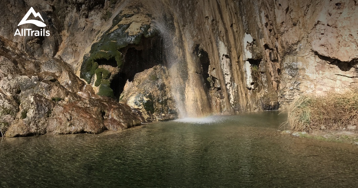 Best Trails in Sitting Bull Falls Point of Interest - New Mexico ...