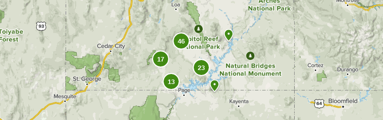 Best Trails in Grand Staircase - Escalante National Monument - Utah ...