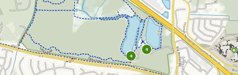 Best Trails in Sandy Bottom Nature Park - Virginia | AllTrails