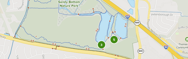 Best 10 Trails in Sandy Bottom Nature Park | AllTrails