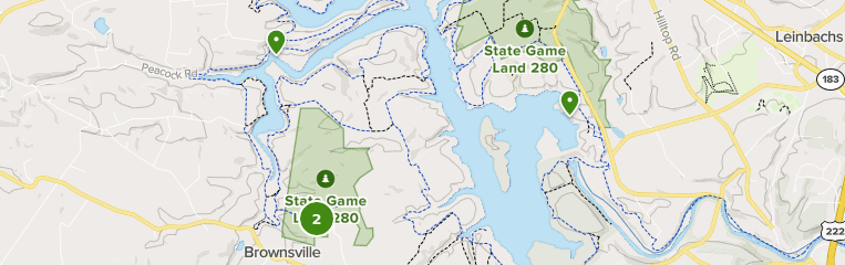 Best Trails in Blue Marsh Lake National Recreation Area - Pennsylvania ...