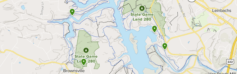 Best Trails in Blue Marsh Lake National Recreation Area - Pennsylvania ...