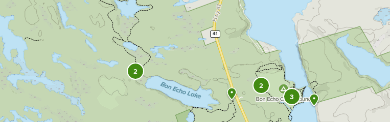 Best 10 Trails in Bon Echo Provincial Park | AllTrails